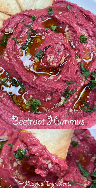 Beetroot Hummus - Magical Ingredients