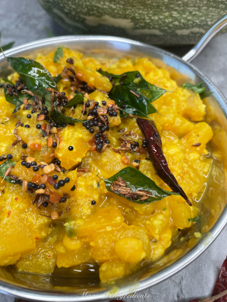 Parangikai Kootu/Pumpkin Kootu - Magical Ingredients