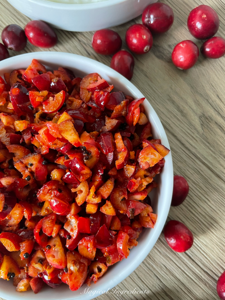 Instant Cranberry Pickle - Magical Ingredients