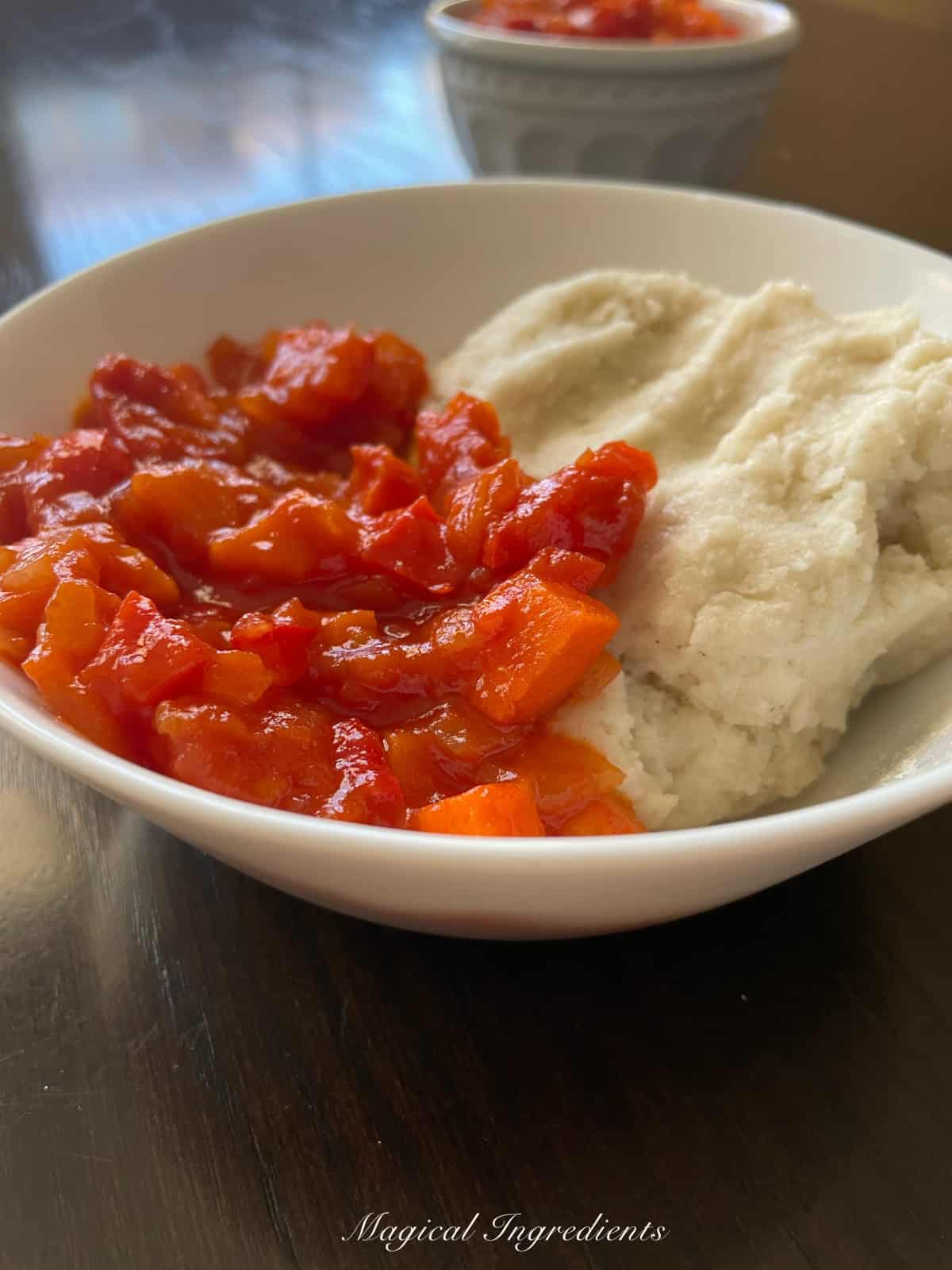 Lesothan Chakalaka With Papa - Magical Ingredients