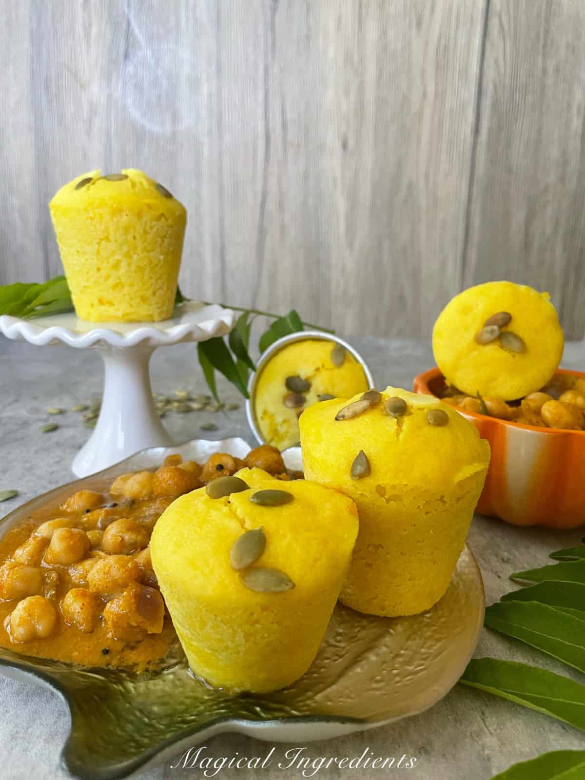 Pumpkin Rice Cake - Magical Ingredients
